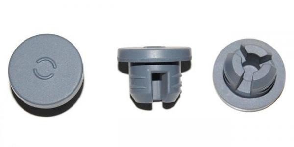 20mm Grey Bromobutyl Rubber Stopper Medical Rubber Stopper For ...