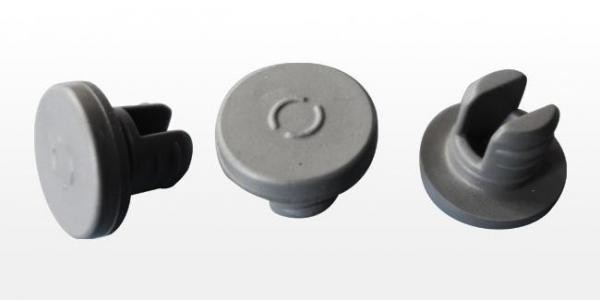 20mm Grey Bromobutyl Rubber Stopper Medical Rubber Stopper For ...